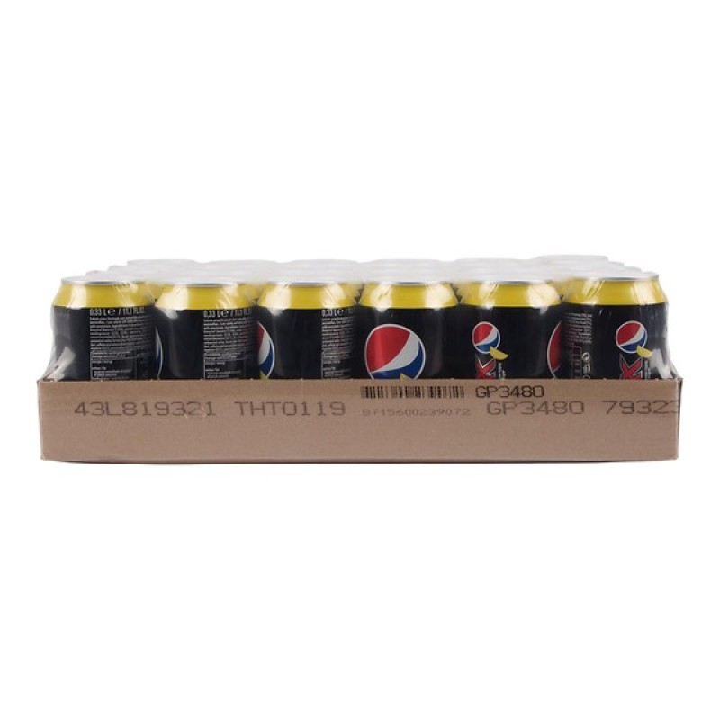 Pepsi Max Lemon Blikjes 33cl | Kopen, Bestellen | Aanbieding Goedkoopdrankslijterij.nl